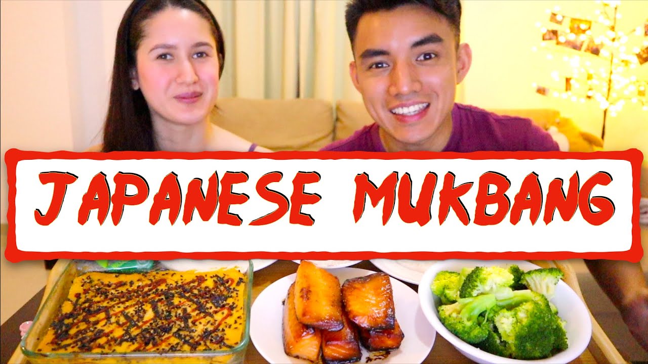 Japanese Mukbang | Baked Sushi and Miso Salmon | Sobrang Sarap! - YouTube