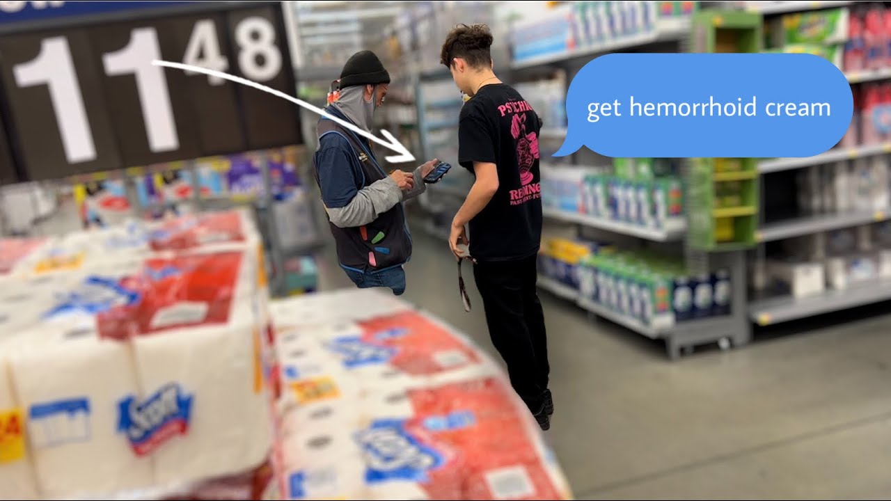 asking people to read Embarrassing grocery list! - YouTube