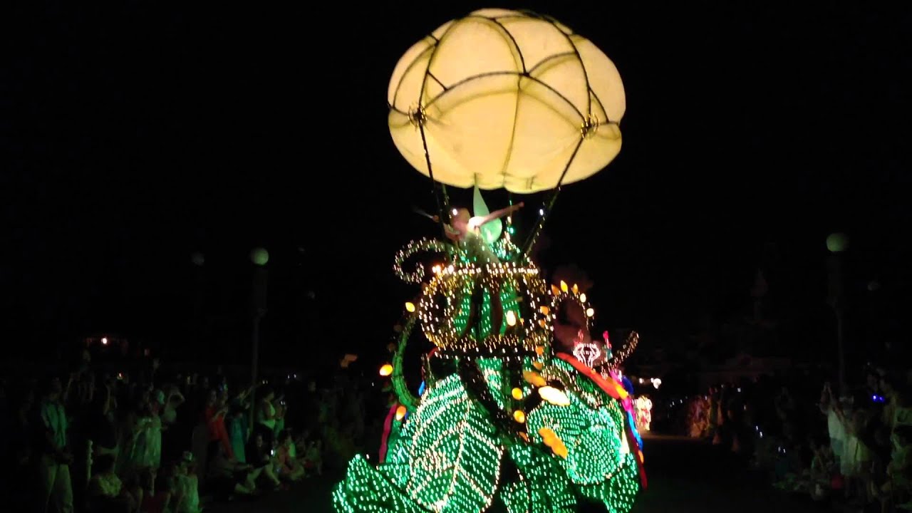 Tinkerbell at the electric parade Magic Kingdom Disney World Orlando ...