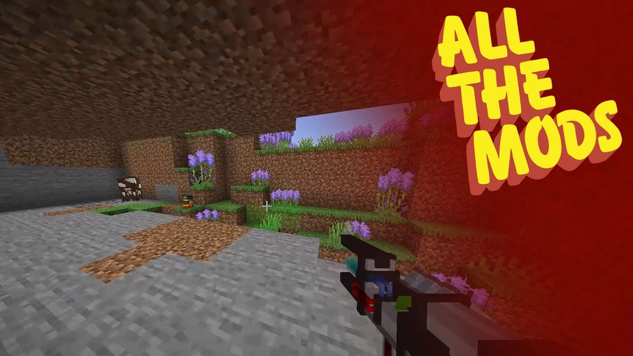 Minecraft Modpack All the Mods 9: Adecentamos el terreno para nuestro ...