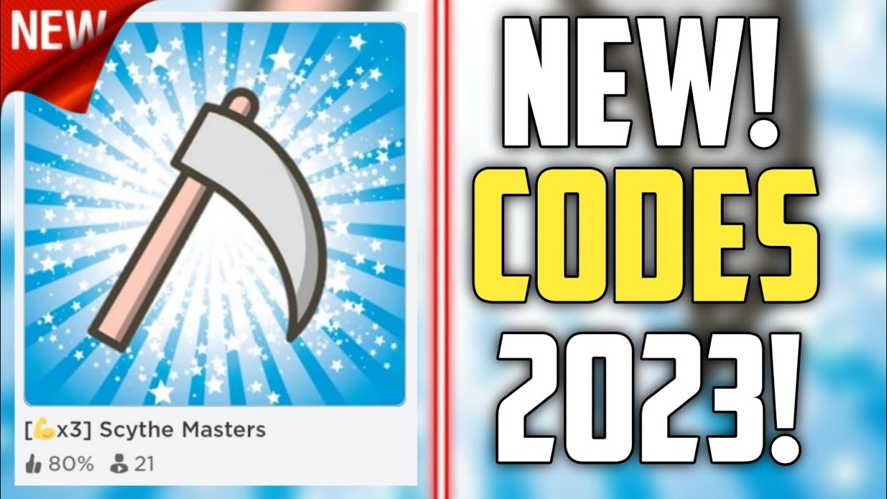 FUTURE CODES!! | *NEW* ROBLOX SCYTHE MASTERS CODES 2023! - YouTube