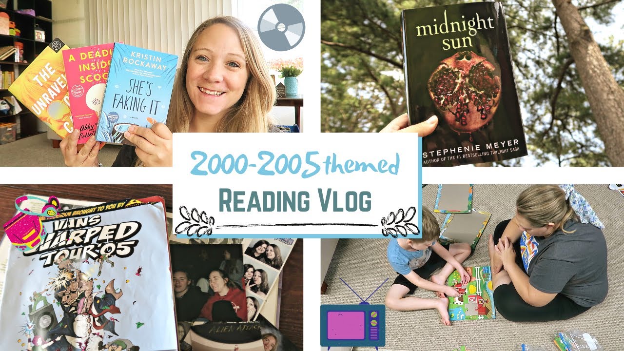 READING VLOG! [2000-2005 THEMED] - YouTube