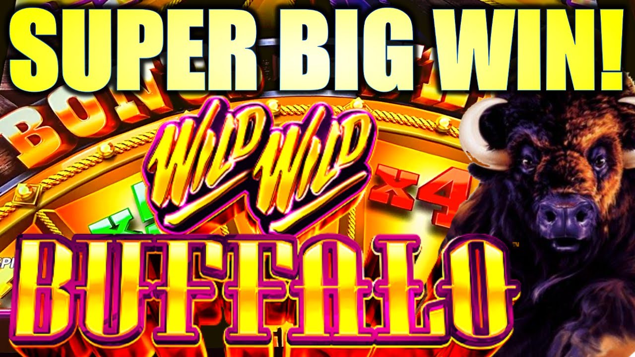 ★SUPER BIG WIN!★ WILD WILD BUFFALO & DRAGON LINK ON FIRE!🔥 Slot Machine ...