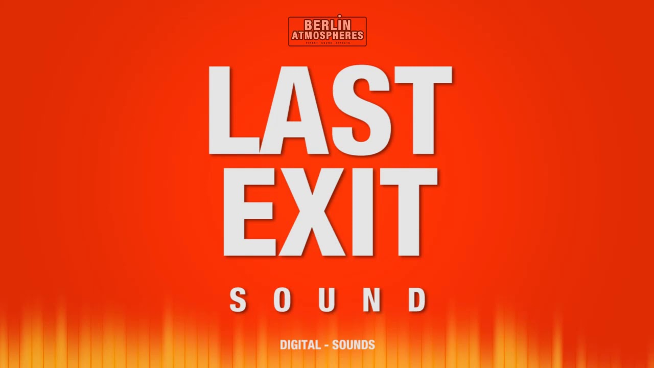 Last Exit SOUND EFFECT - Final Destination SOUNDS Destino Final Endstation Sound SFX - YouTube