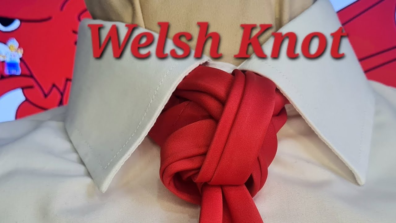 How to Tie a Tie - #168 The Welsh Knot - YouTube