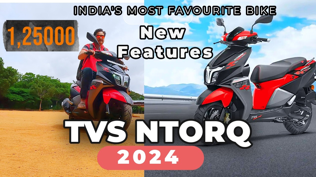 TVS Ntorq 125 Race Edition 2024 | India's Most Favourite Bike | भारत की ...
