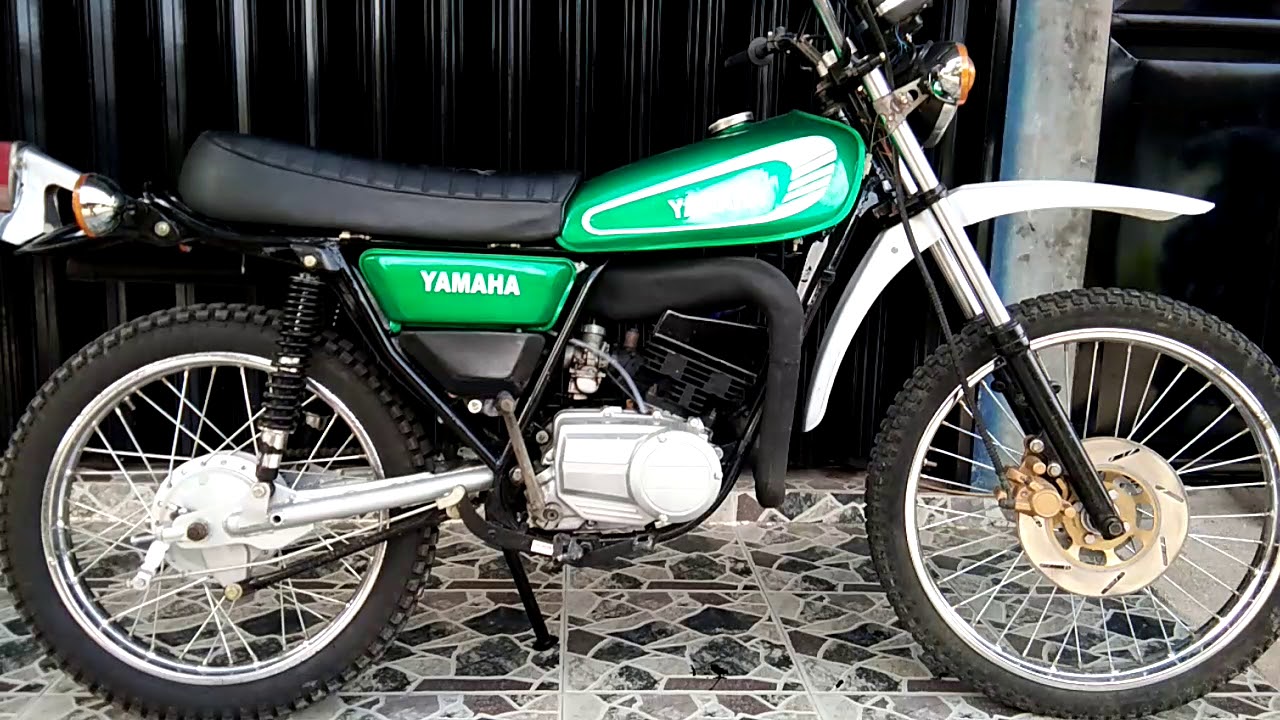 Yamaha dt 100 enduro rasa motor 135 SI TUA YG BERNYALI - YouTube