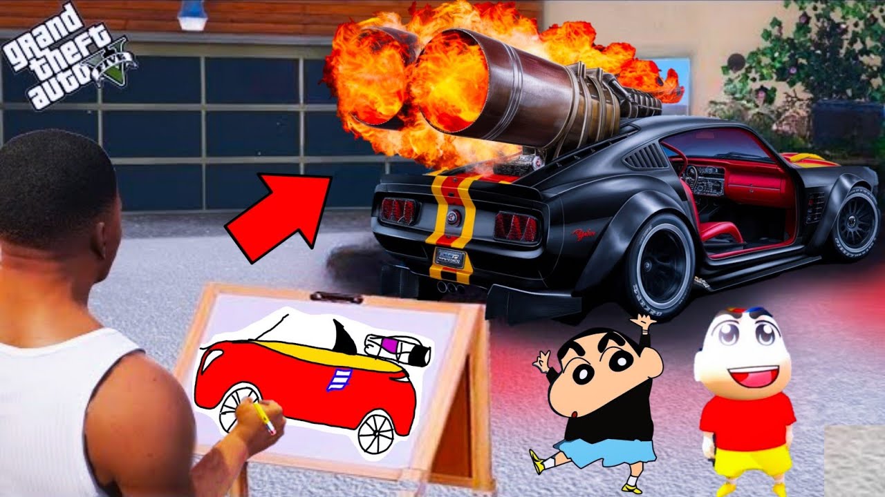 CONVERTED OLD CAR BY FRANKLIN IN SUPER HIGH SPEED GOD CAR WITH THE HELP ...