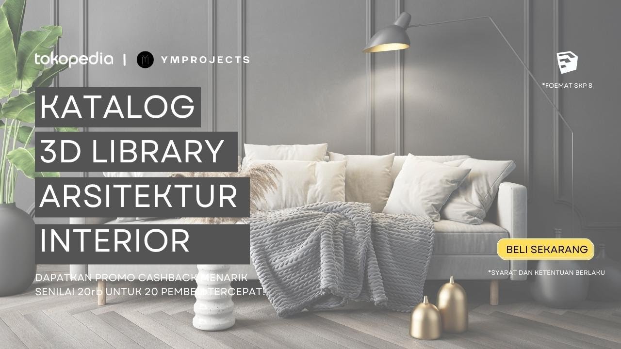 3D ASSET LIBRARY ARSITEKTUR INTERIOR KATALOG - YouTube