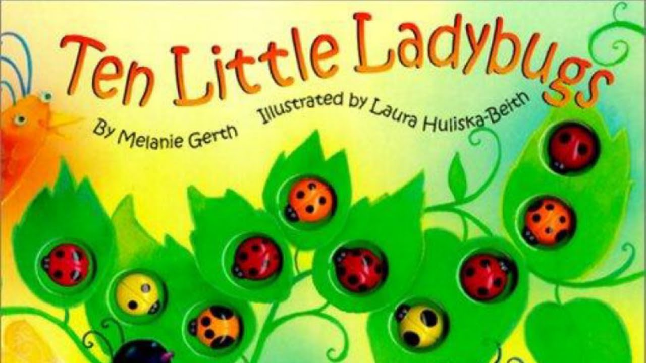 Ten Little Ladybug Read Aloud - YouTube