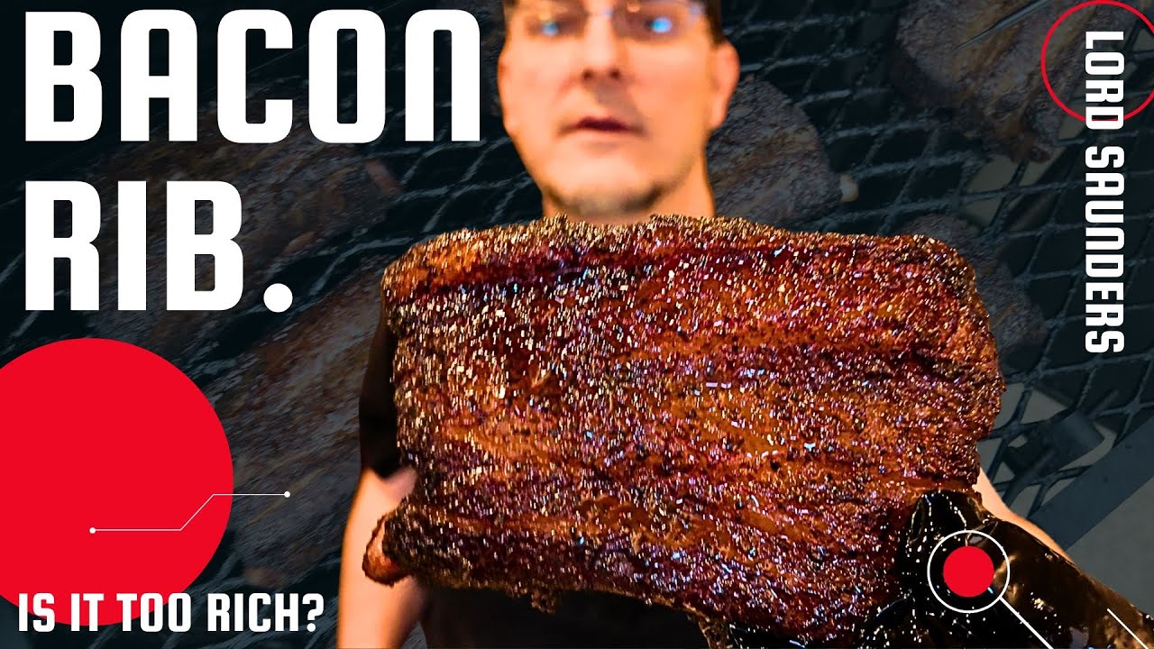 I tried to make the Bacon Rib! - YouTube
