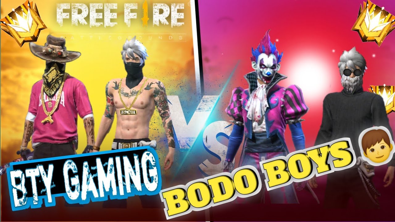 Custom Room 2v2 Unstoppable Headshoot Gameplay || Bty Gaming Bodo boys ...