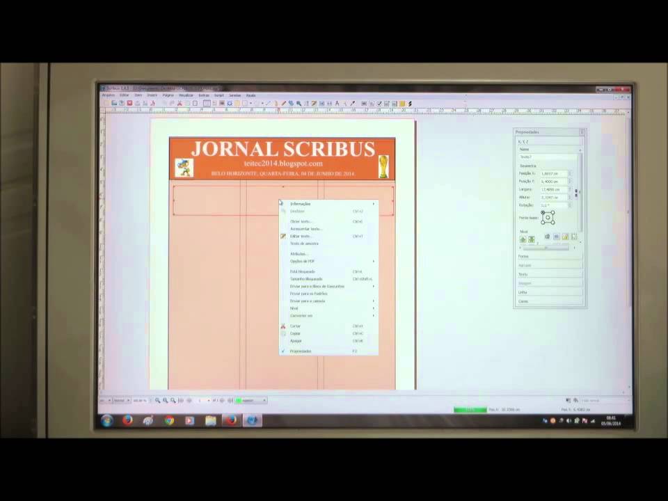 Tutorial Scribus - YouTube
