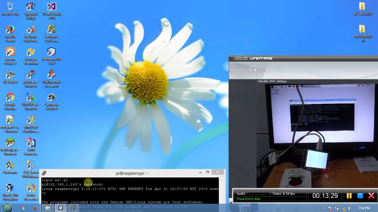 RaspberryPi Dual Monitor TFT 3.5 Inch LCD (Waveshare) and HDMI (VGA ...