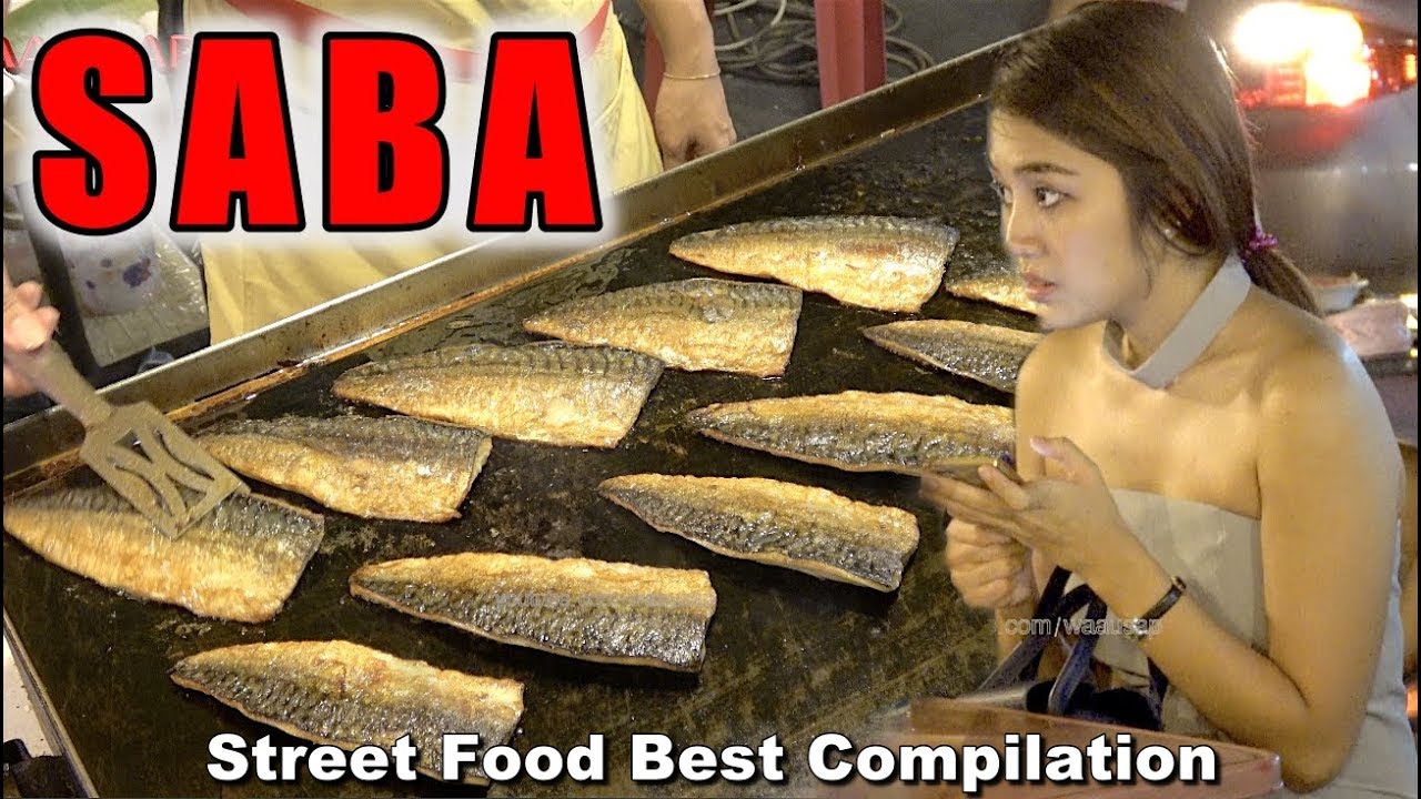 Street Food Best! Compilation - Mackerel Dancing, Japanese Crepe ...