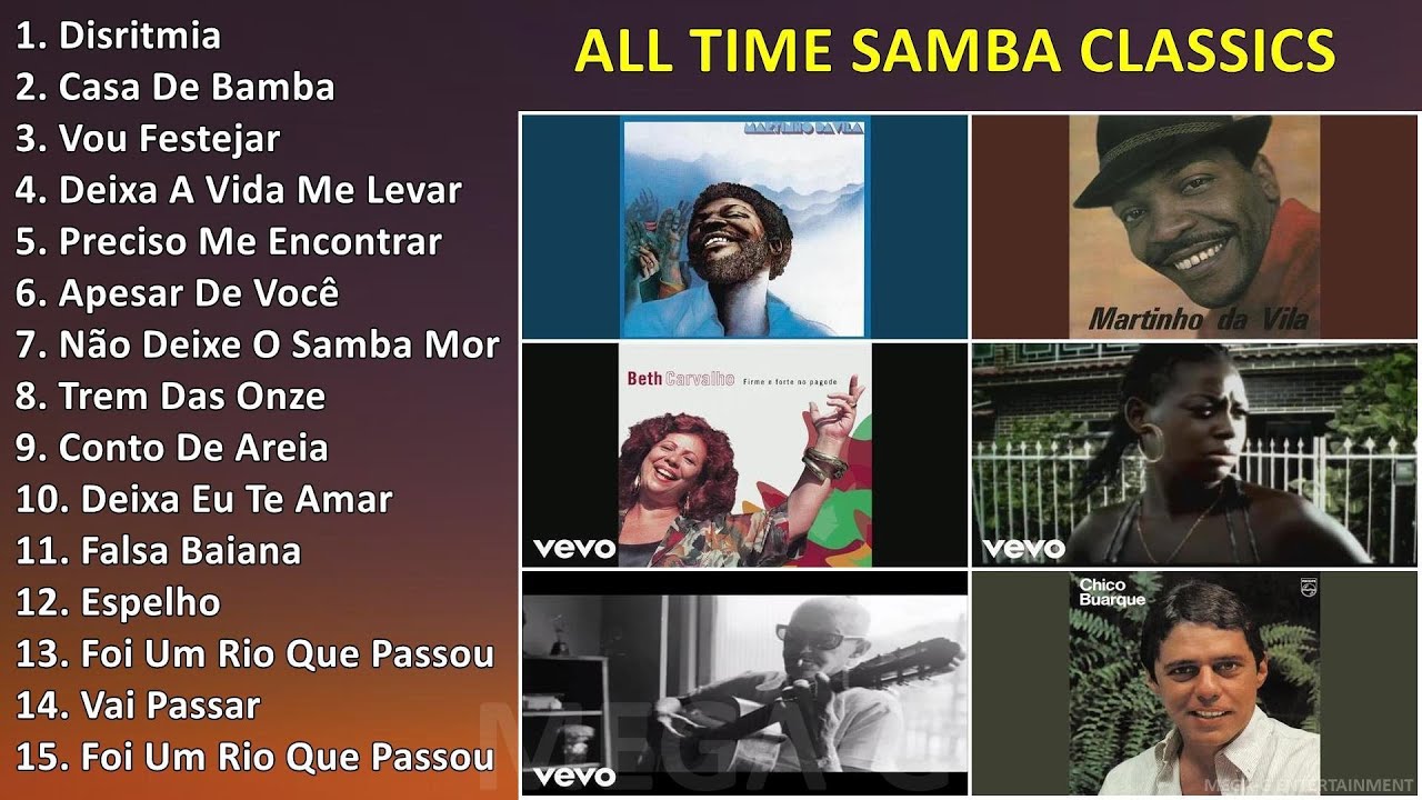 All Time Samba Classics ~ Maiores Sucessos - YouTube