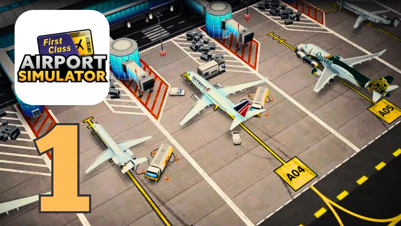 Airport Simulator Tycoon Inc - Gameplay Walkthrough | Part 1 (Android ...