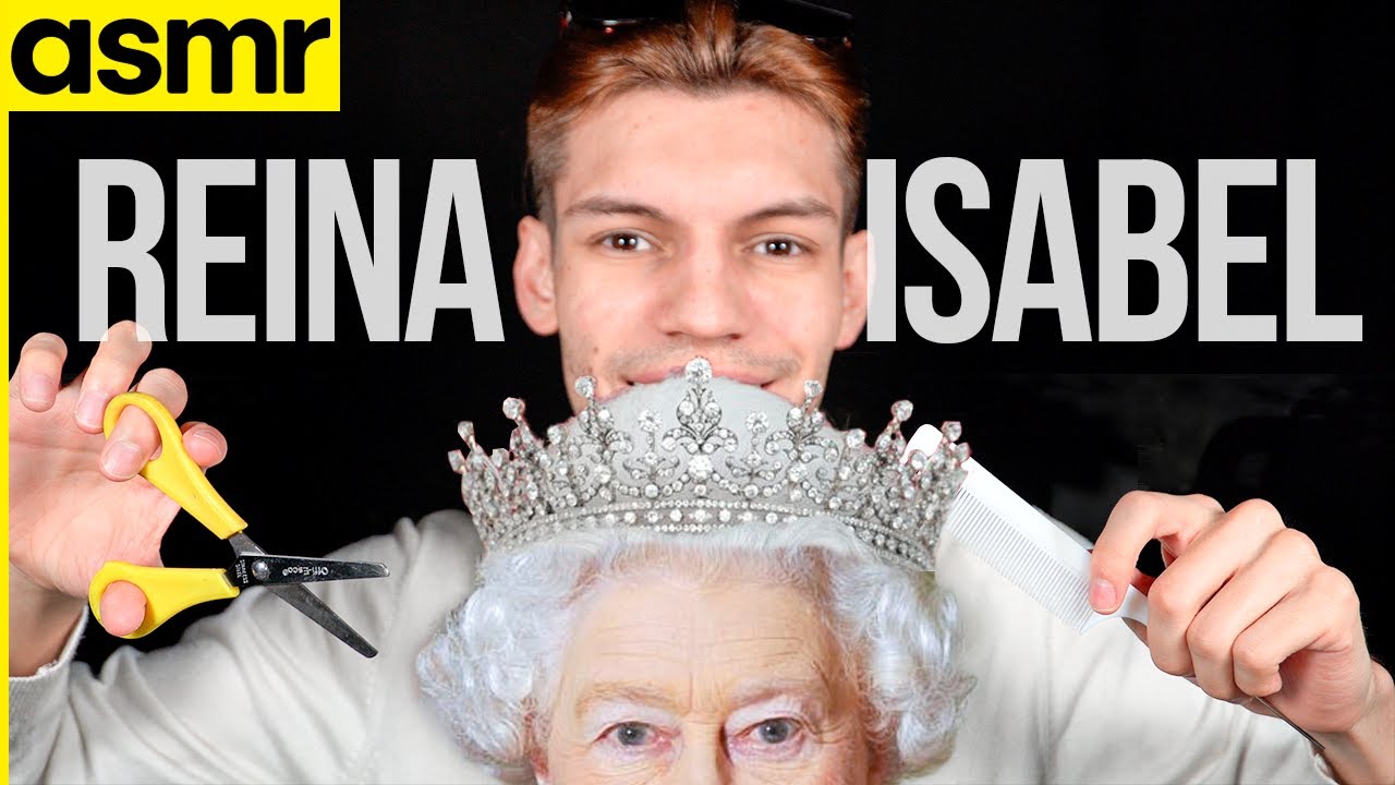 asmr corte de pelo a la reina isabel | mol asmr español - YouTube