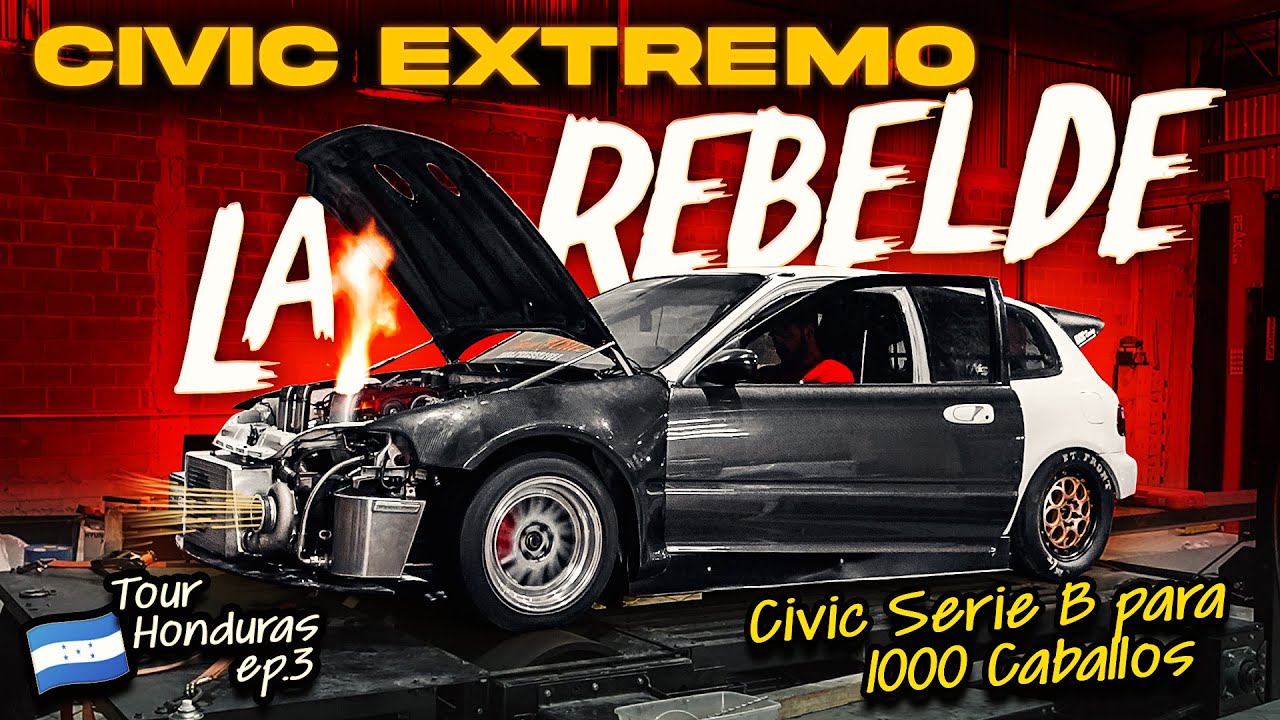 ¿EL HONDA MÁS EXTREMO QUE HE MODIFICADO? Civic EG SERIE B para 1000 HP ...