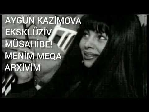 AYGUN KAZİMOVA  EKSKLÜZİV  ARXİV MÜSAHİBE KONSERT QABAQİ HEC YERDE YOXDU TEKCE BU KANALDA
