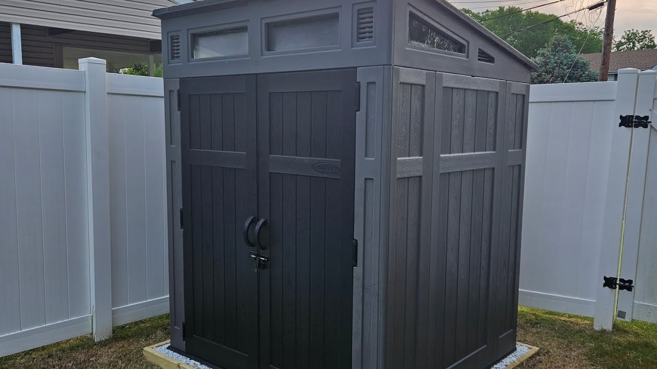 Shed Build - Modernist 6x5 - YouTube