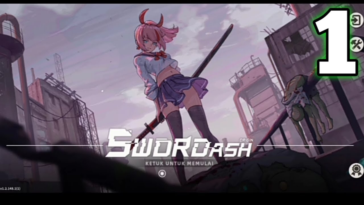 Swordash bagian 1-1 dan 1-2 gameplay walkthrought - android - YouTube