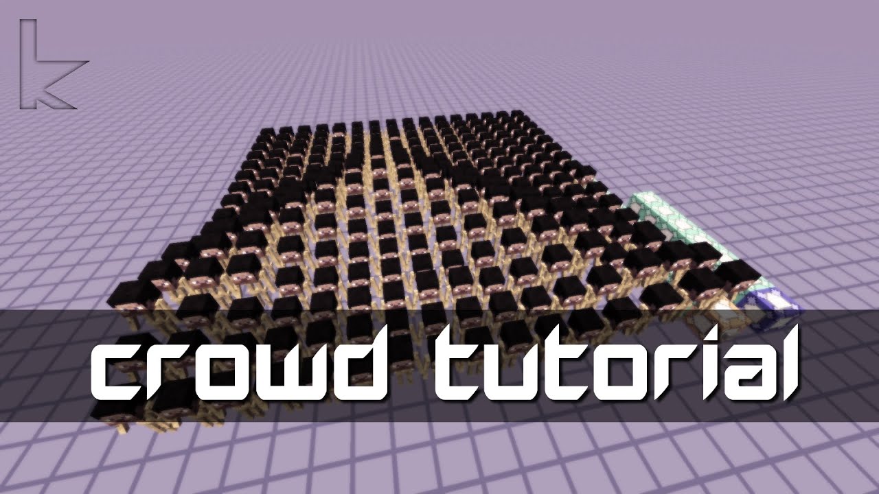 Tutorial - Create Large, Lively Crowds! | Minecraft - YouTube