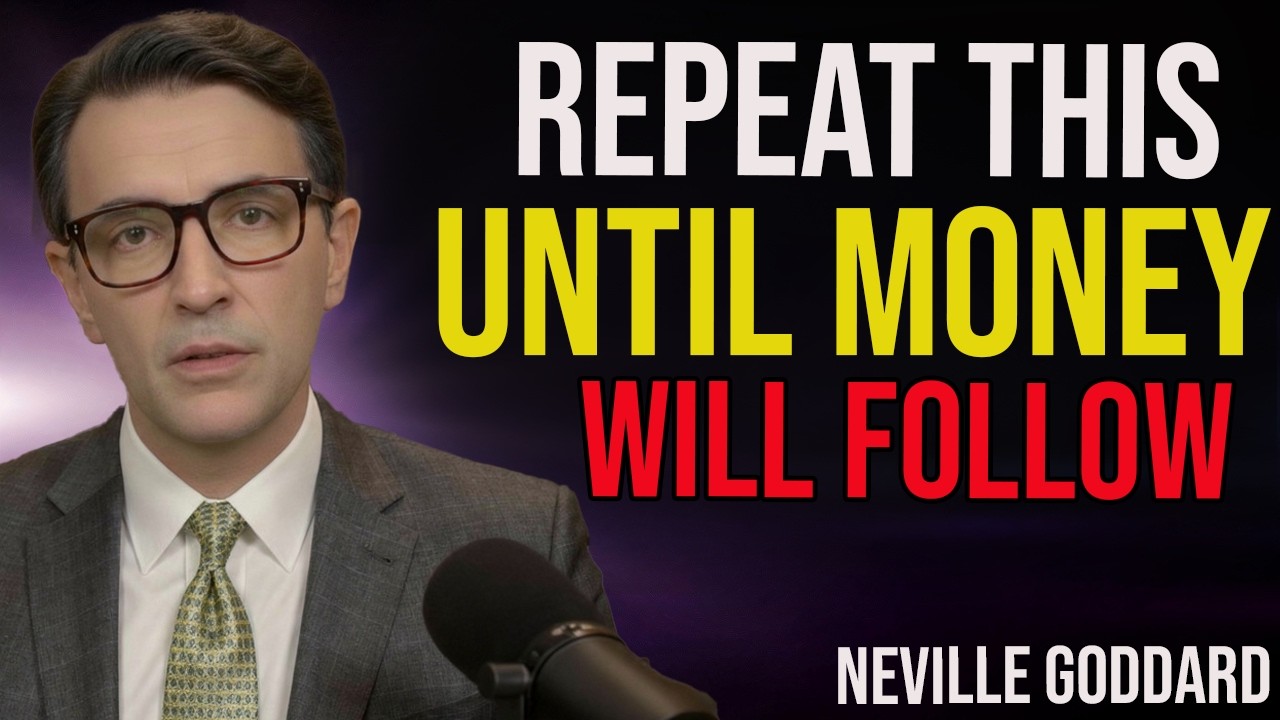 Repeat This Until And Unless Real Money Will Follow- Neville Goddard ...