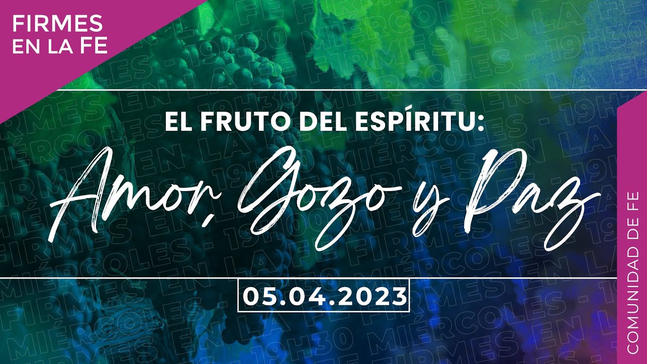 Amor, gozo y paz - Ps. Danny Serrano - YouTube