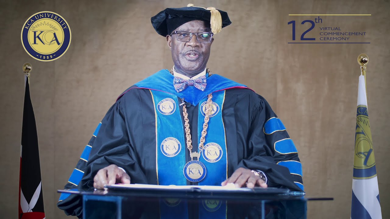 Vice Chancellor Prof. Noah O. Midamba's Speech during the Virtual 12th ...