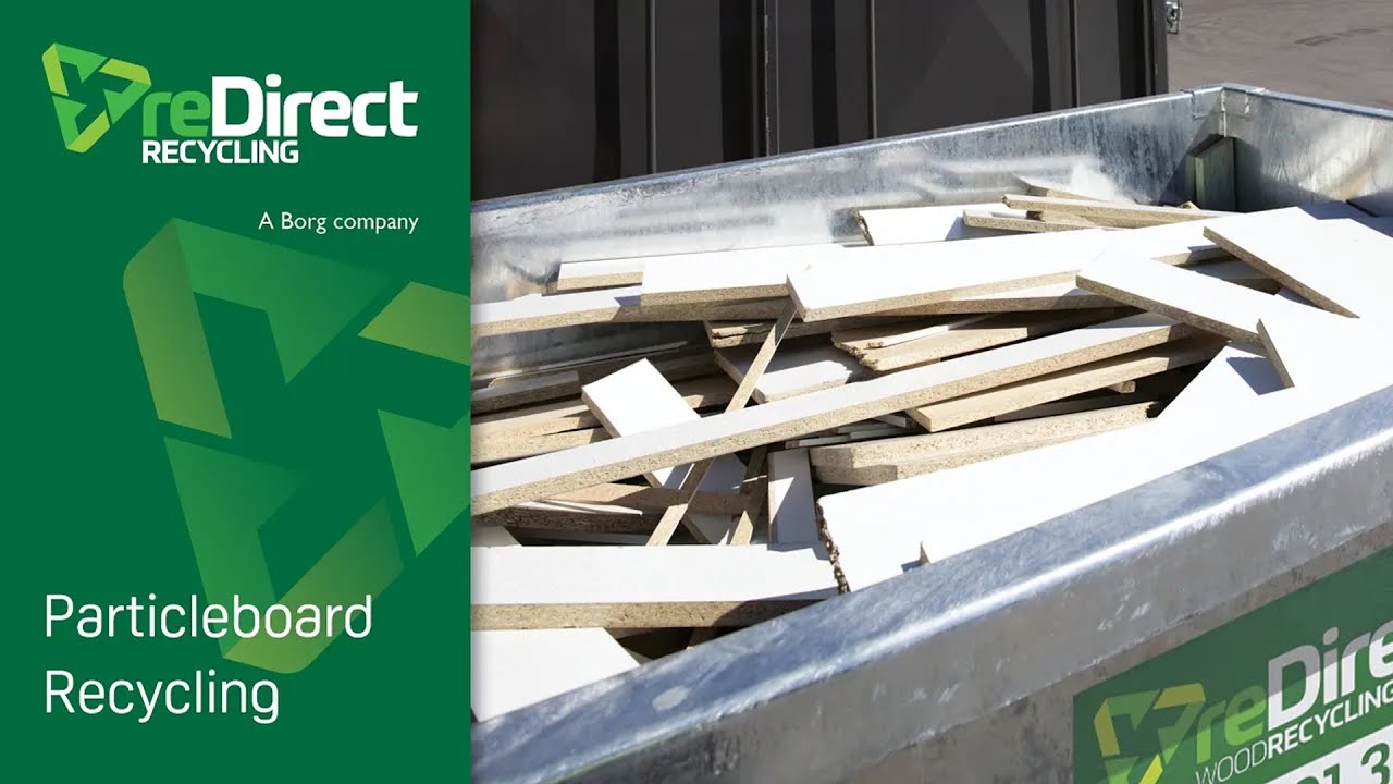reDirect Particleboard Recycling Overview - YouTube