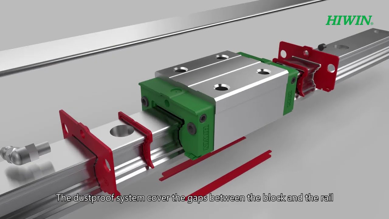 Guia Linear HIWIN Série CG - YouTube
