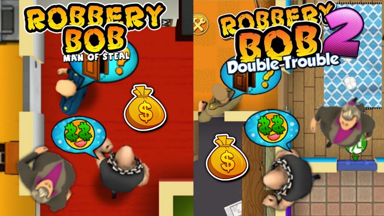 Robbery Bob - Biffen vs Don Use Tools Troll All Polices BVD5 - YouTube