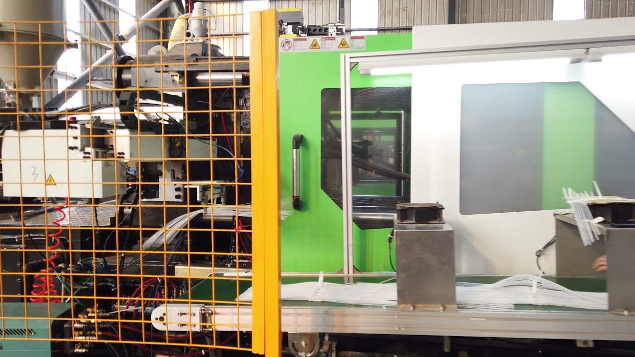 Cable Tie Workshop - Cable Tie Injection Molding Machine - YouTube