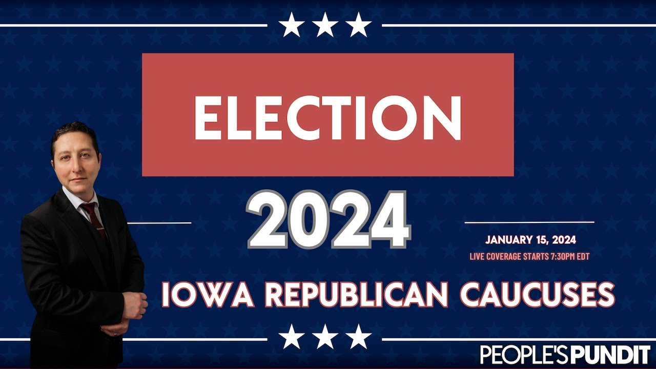 Live Results: 2024 Iowa Republican Presidential Caucuses - YouTube