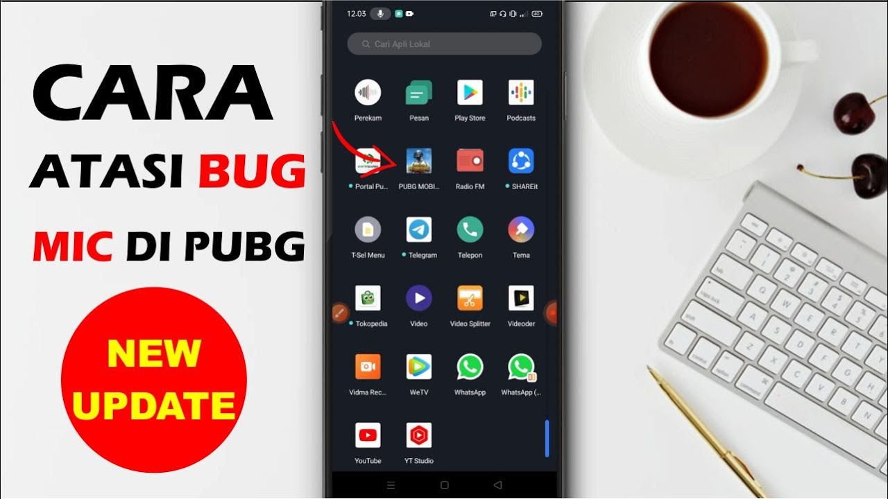 Cara Mengatasi Bug Mic Di Pubg NEW UPDATE - ALL ANDROID | TERBARU - YouTube