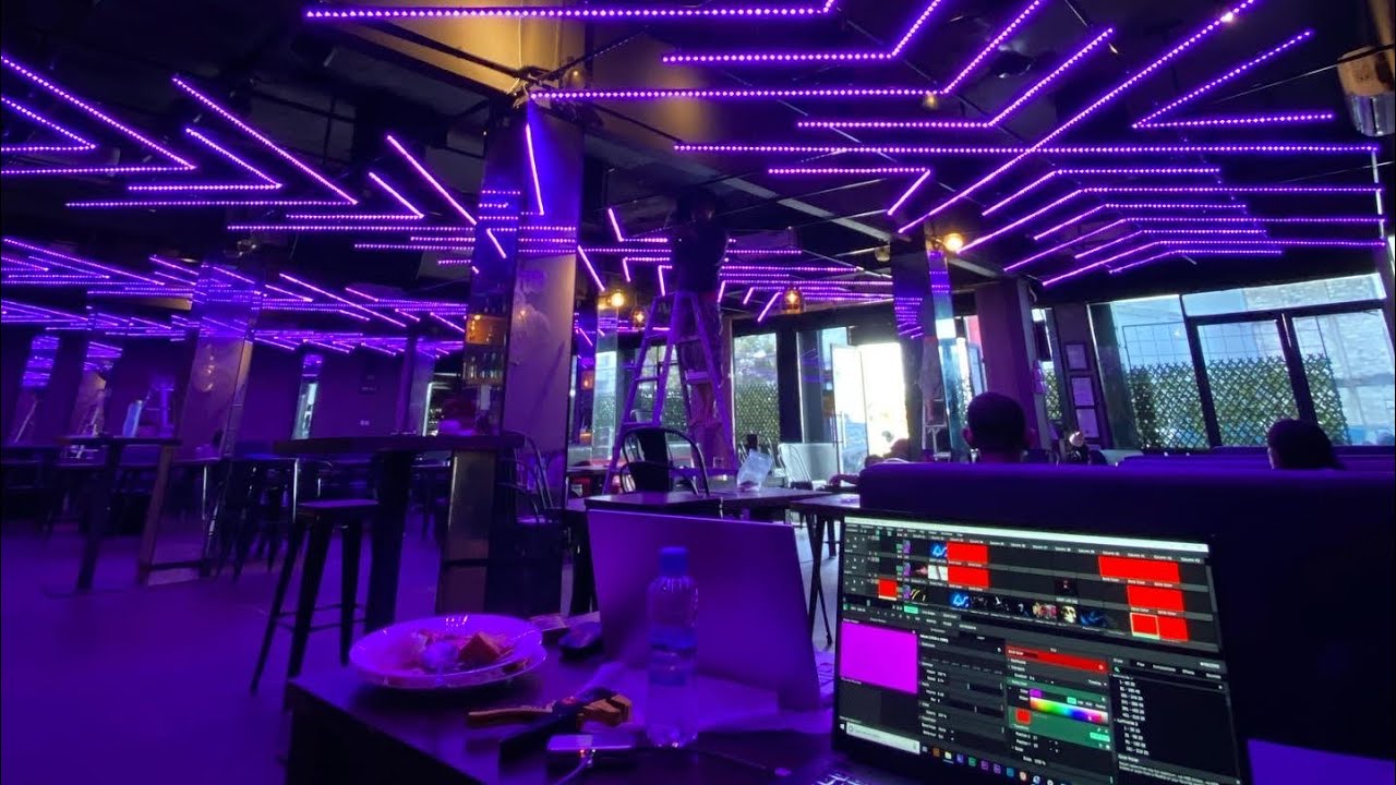 Led Pixel Mapping Installation at King’s Palembang. - YouTube