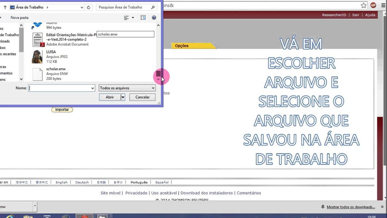 Importando referencias para EndNote - YouTube