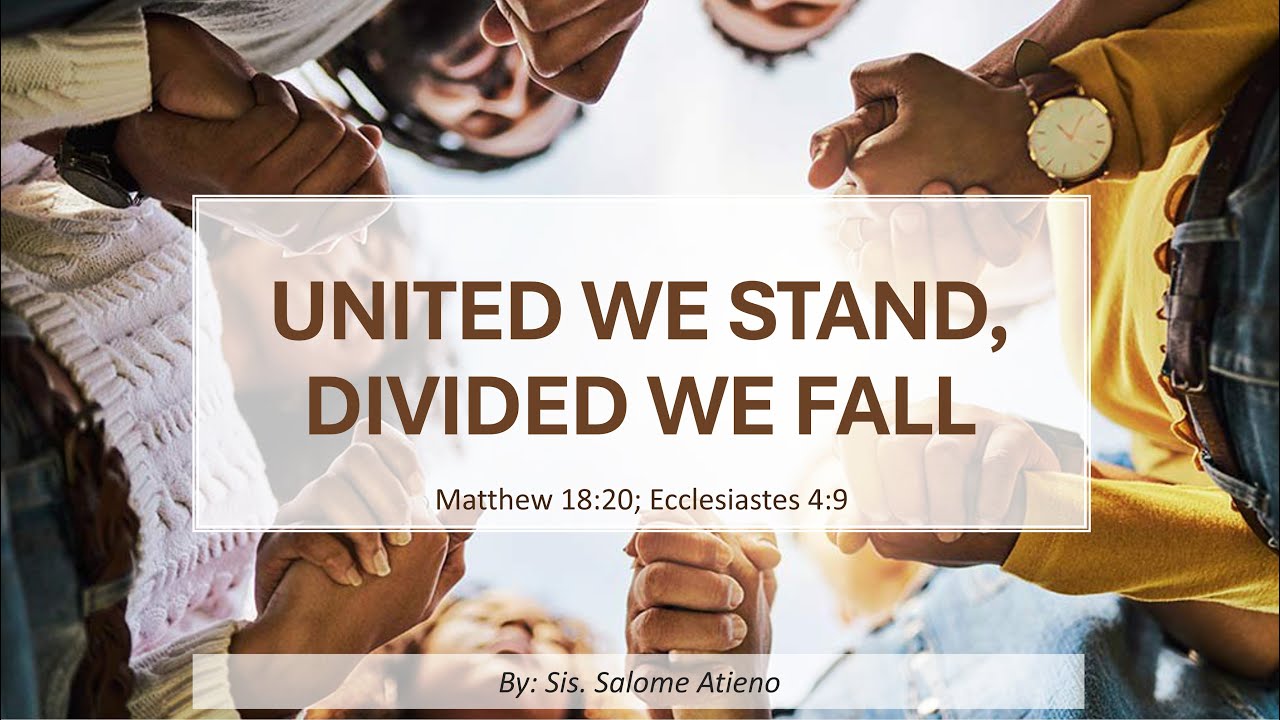 🔴 United we Stand, Divided we Fall - Join us Live! - YouTube