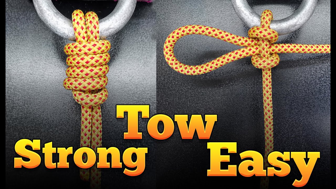 Easy And Strong Methods of Life Knots! It's no Longer a Secret - YouTube