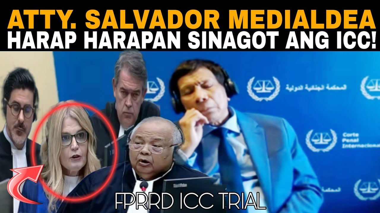 ATTY SALVADOR MEDIALDEA SINAGOT NG MALUTONG ANG ICC - YouTube