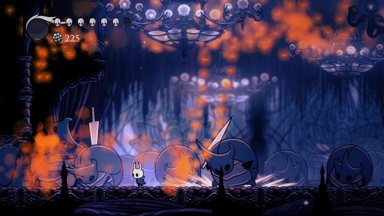 Hollow Knight watcher Knight boss fight - YouTube