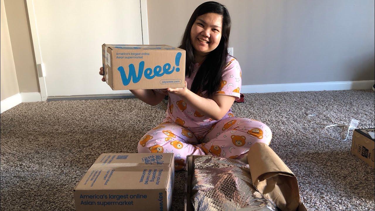Weee Unboxing l Online Delivery of Asian Foods/Groceries - YouTube