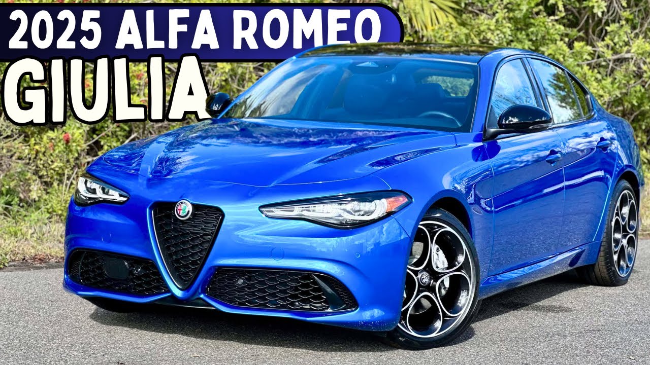 2025 Alfa Romeo Giulia Rwd Misano Blue Is The Same Italian We Know and ...