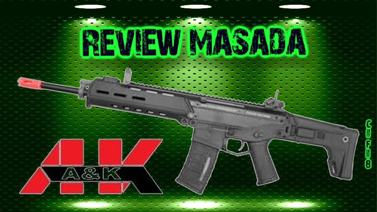 [Airsoft review] MASADA A&K [FR] - YouTube