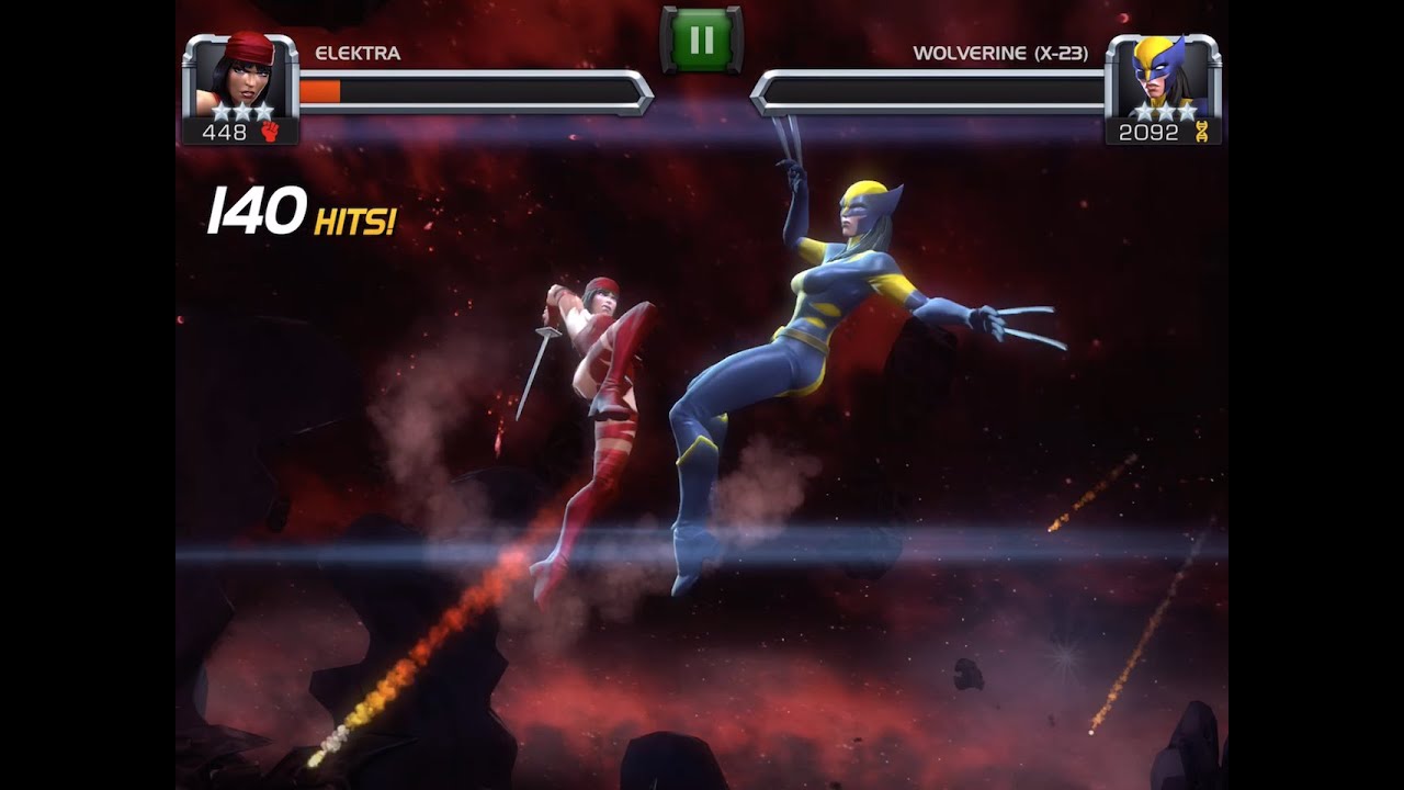 Elektra vs. Wolverine (X-23) | Marvel Contest of Champions - YouTube