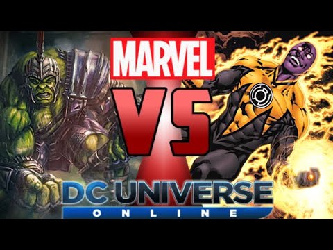 DCUO | Hulk Vs Amon Sur - YouTube