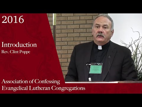 ACELC 2016 Introduction | Rev. Clint Poppe | ACELC 2016