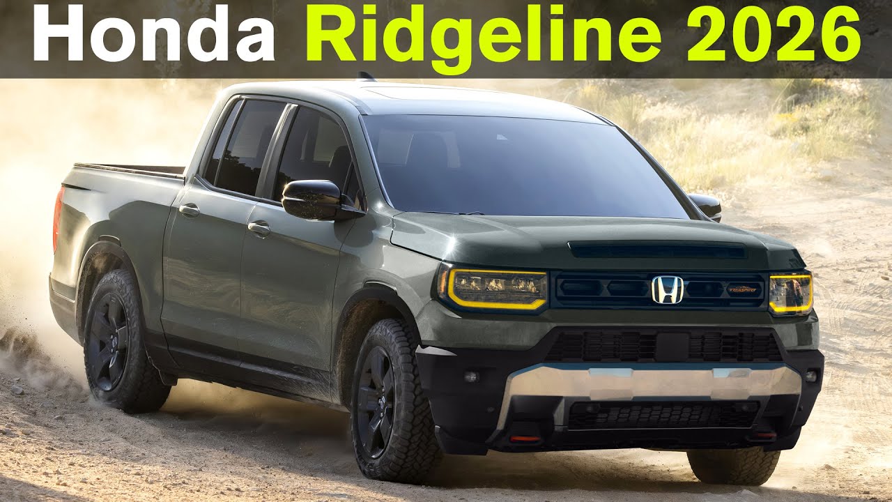 2026-2027 First Look Honda Ridgeline - Next Generation! - YouTube