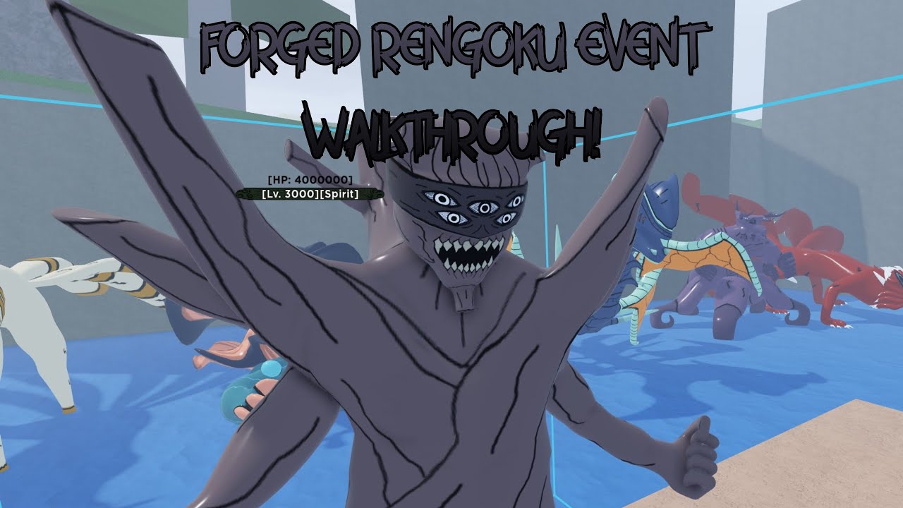 Shindo Life Forged Rengoku Event! (Walkthrough How to Beat!) | Shindo ...